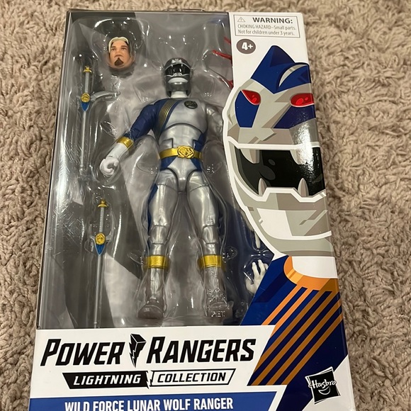 Toys | Power Rangers Lightning Collection Wild Force Lunar Wolf Ranger ...